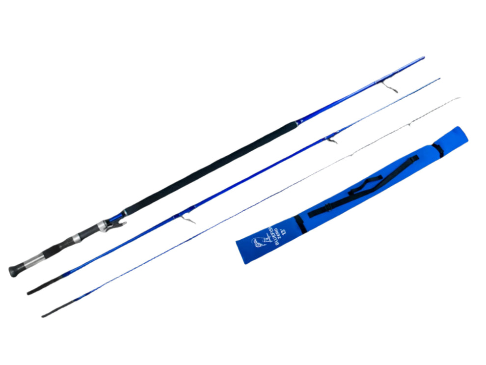 ASSASSIN BLUEFISH ZERO XL 2-4OZ 3PC ROD – Angling & Marine Connection